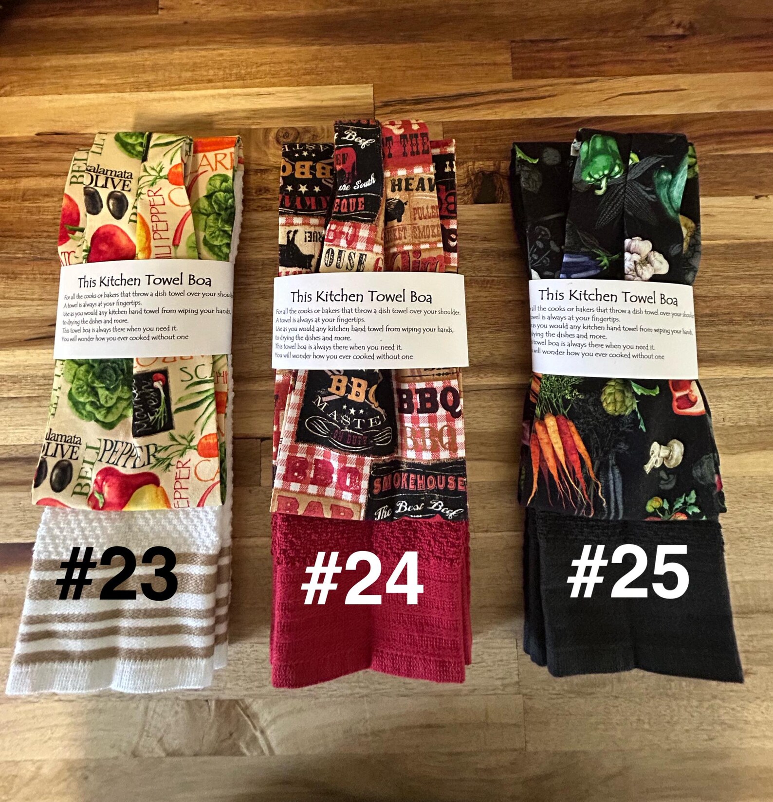 Kitchen Towel Boa - Etsy