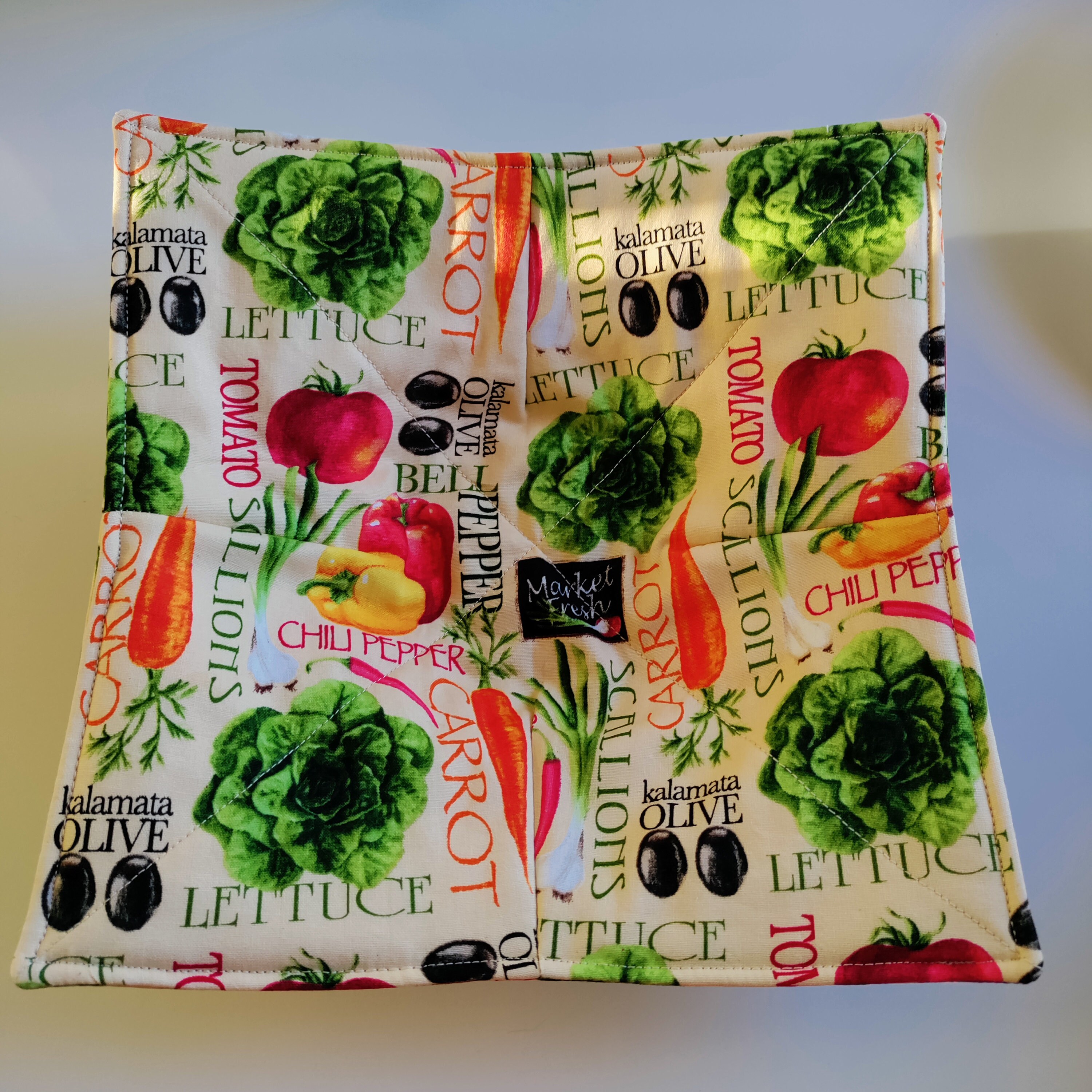Plate Size Microwave Bowl Cozy - Etsy