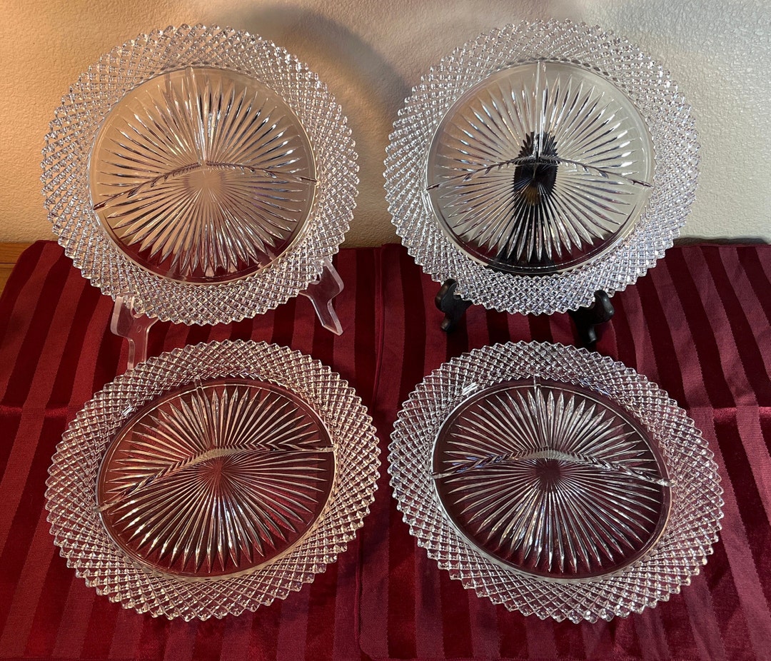 Anchor Hocking Miss America Grill Plates Dinner Plates Set of 4 - Etsy