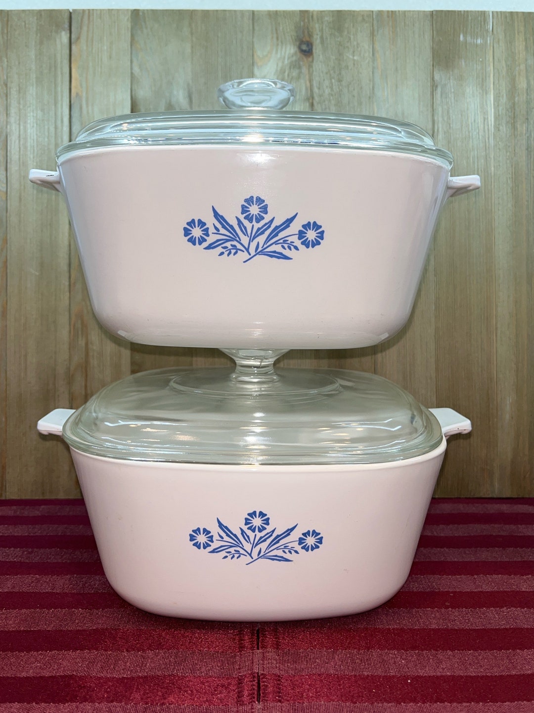 Vintage Corning Ware Blue Cornflower Casserole Dish 2 1/2 Quart P-2 1/2 ...