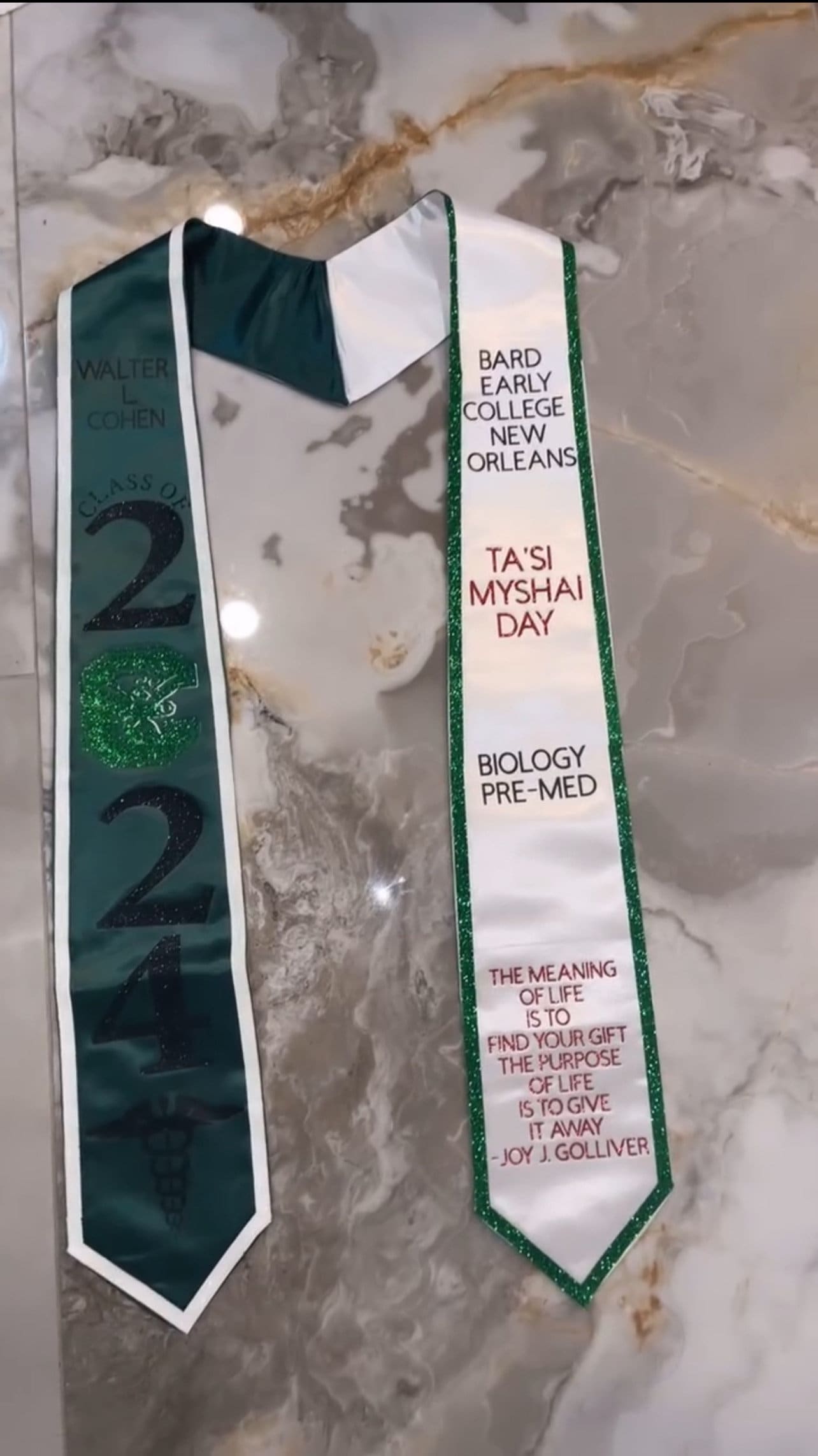 Custom Graduation Stole - Etsy