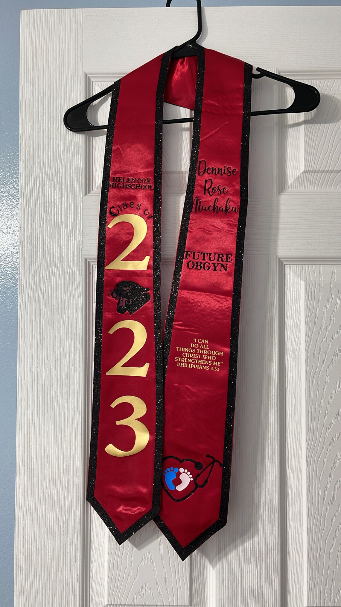Custom Graduation Stole - Etsy
