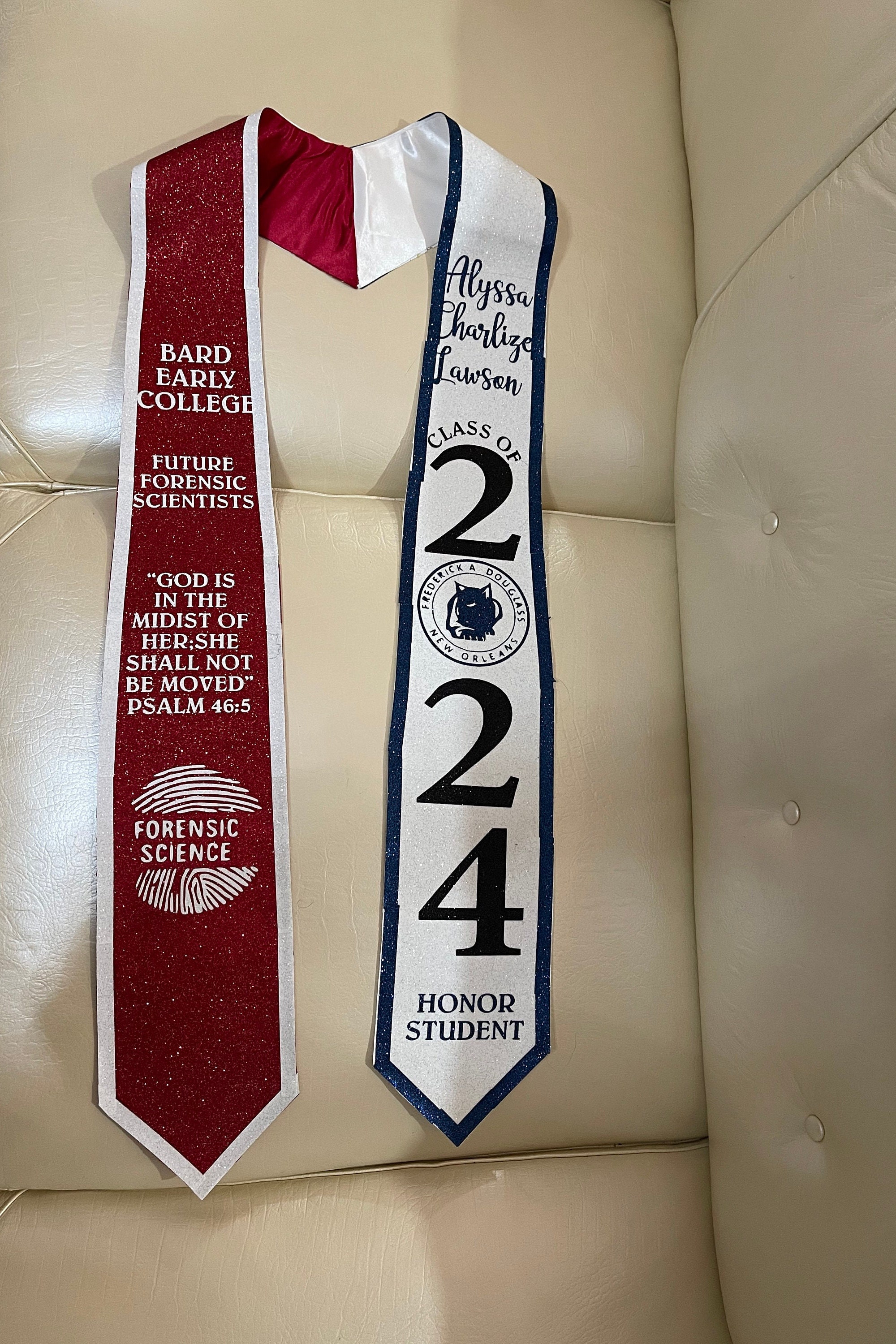Custom Graduation Stole - Etsy