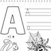 Spanish Alphabet Coloring Book Spanish Sight Words Practice Handwriting ...