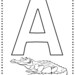 Alphabet Coloring Book Printable 27 Worksheets Preschool Kindergarten ...