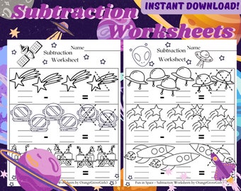 Alphabet Coloring Book Printable 27 Worksheets Preschool - Etsy
