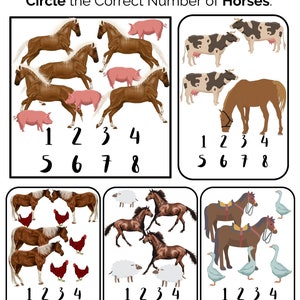 Alphabet Practice Worksheets and Counting Activity Bundle 40 Pages ...