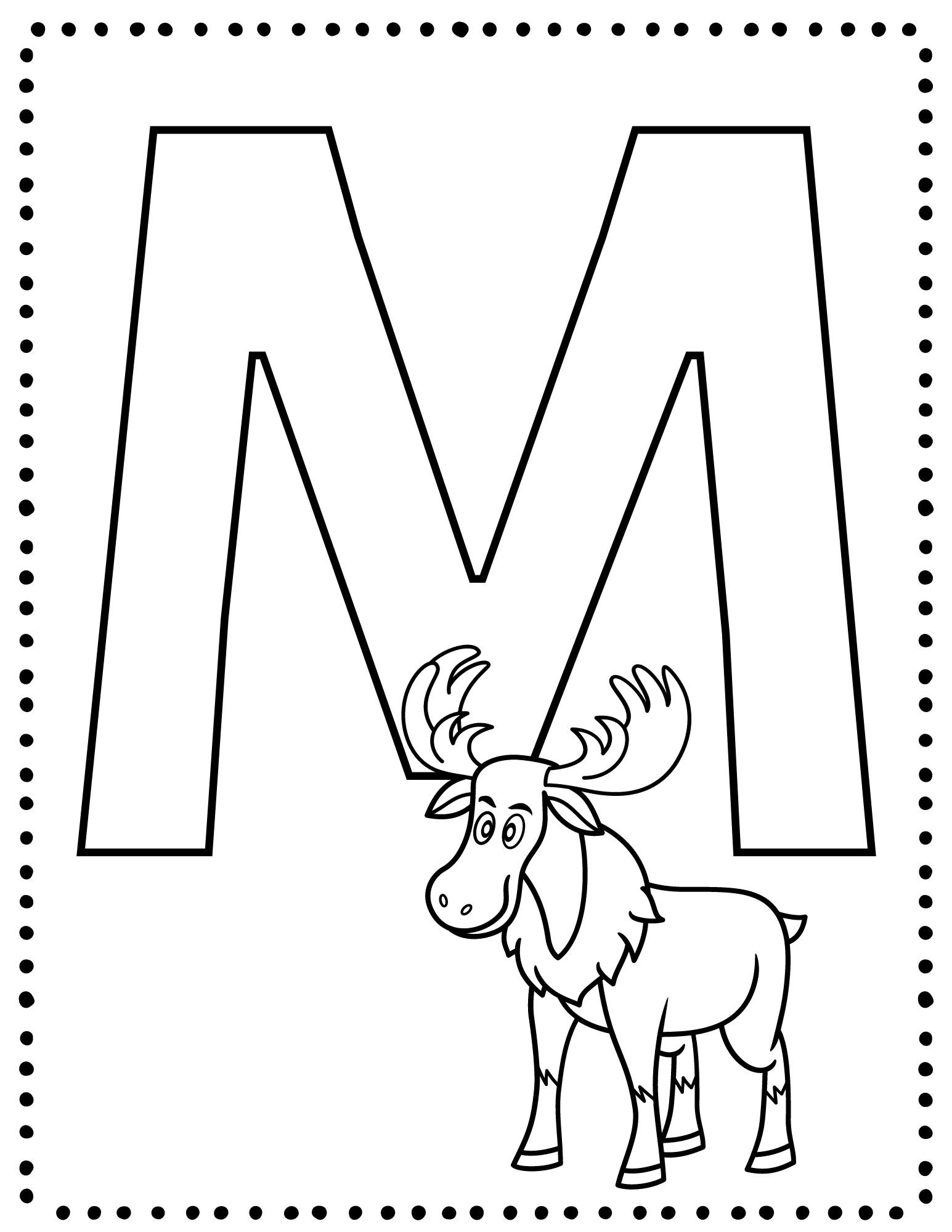 Alphabet Coloring Book Printable 27 Worksheets Preschool Kindergarten ...