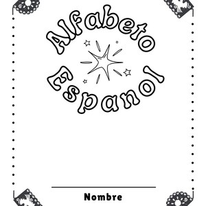 Spanish Alphabet Coloring Book Spanish Sight Words Practice Handwriting ...