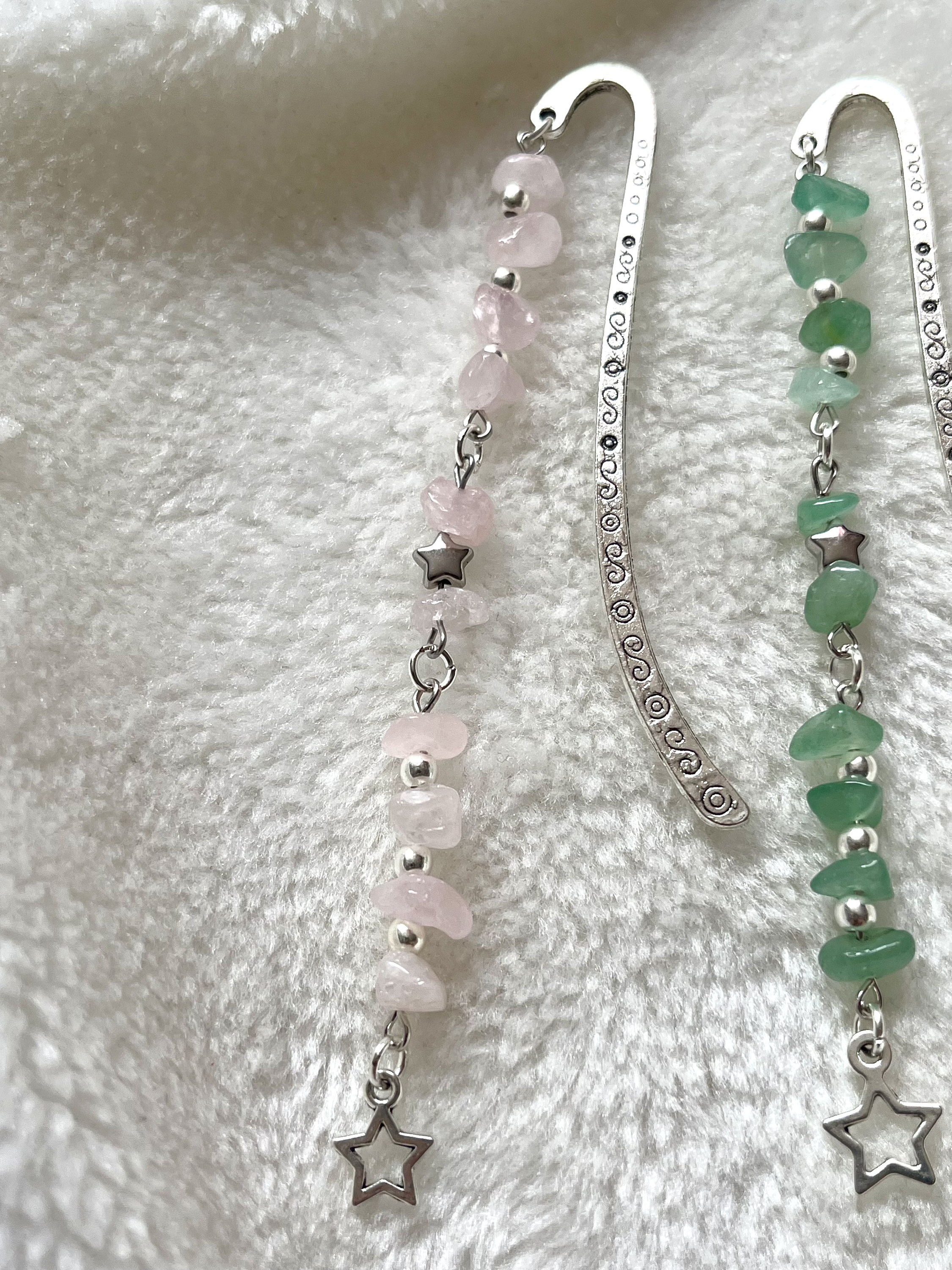 Crystal Star Bookmarks Metal Bookmarks Beaded Bookmarks - Etsy