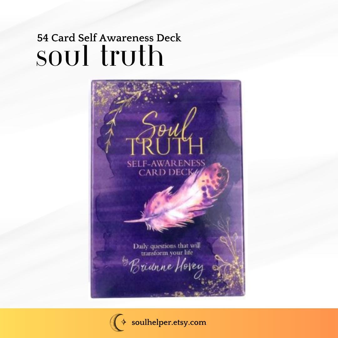 Soul Truth Self-awareness Deck - Brianna Wiest - Etsy