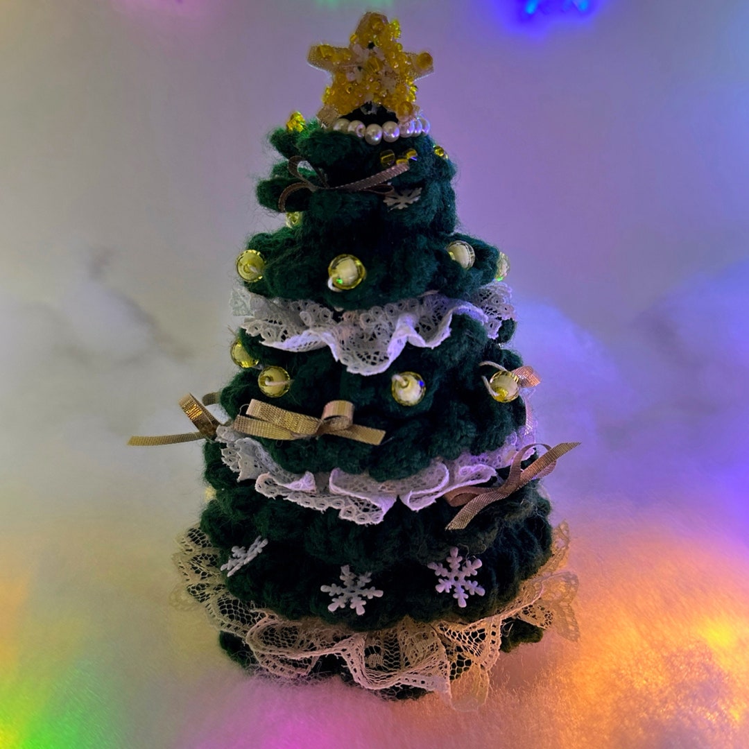 Crochet Christmas Tree Stuffed Christmas Tree Toy Amigurumi - Etsy