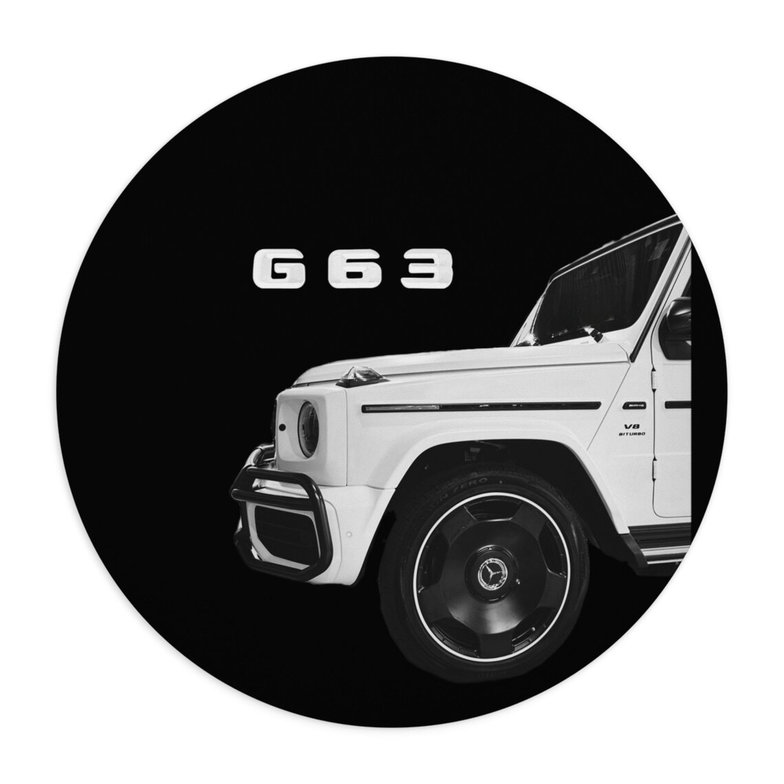 Mercedes Benz G63 AMG Monoblock Rim Mouse Pad | Mercedes Benz Gift ...