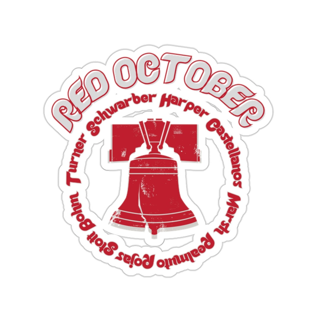 Phillies Red October Shirt Phillies Baseball Team Game Day - Etsy