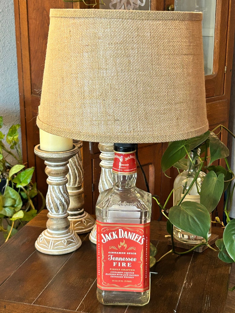 Jack Daniels Bottle Lamps - Etsy