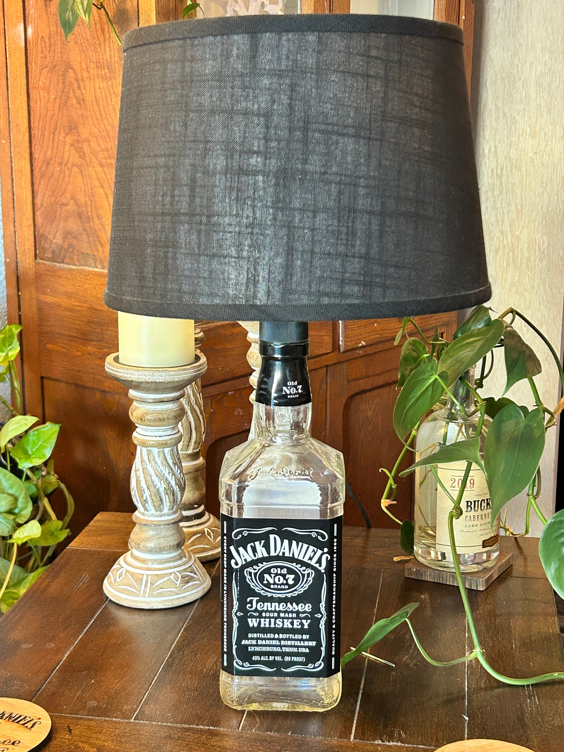 Jack Daniels Bottle Lamps - Etsy