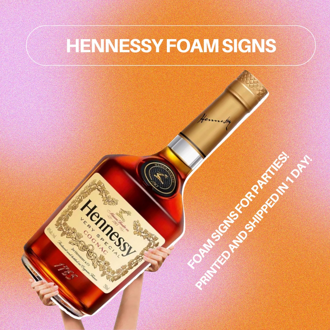 Hennessy Club Sign Sign for Party Bachelor Party Decoration Nightclub ...