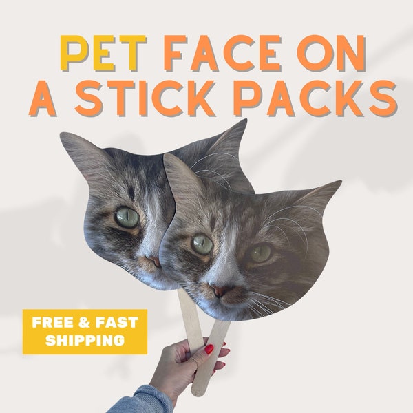 Dog Photo on Stick - Etsy