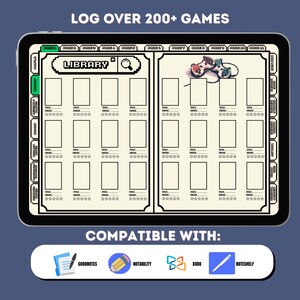 Cute Minimalist Digital Gaming Journal – Beige Planner for Tracking ...