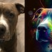 Custom Pet Portraits Using Pet Photo Personalized Digital Dog - Etsy