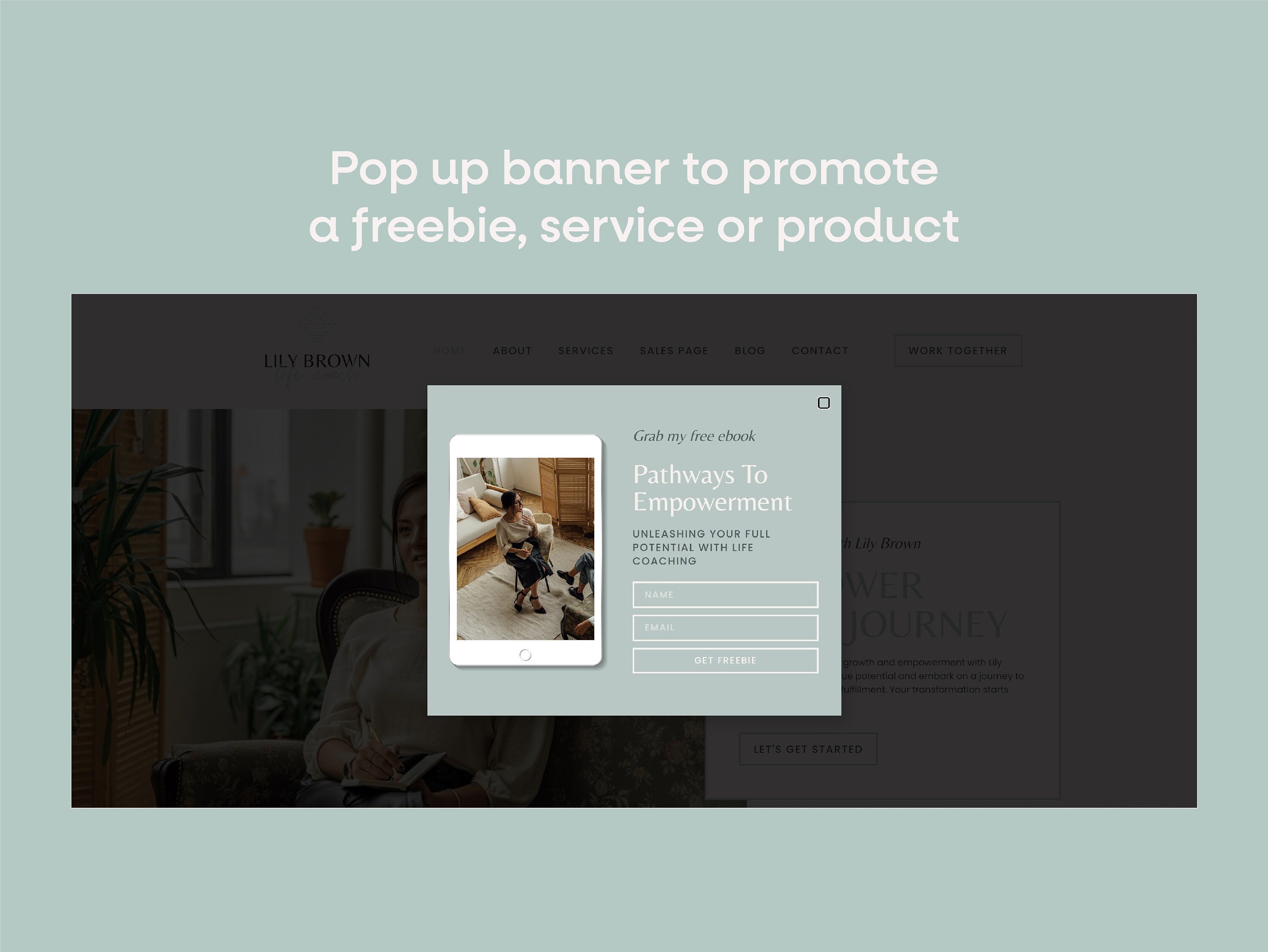Elementor Template Kit Life Coaching Wordpress Website Design, Elementor Theme, Modern Wordpress ...