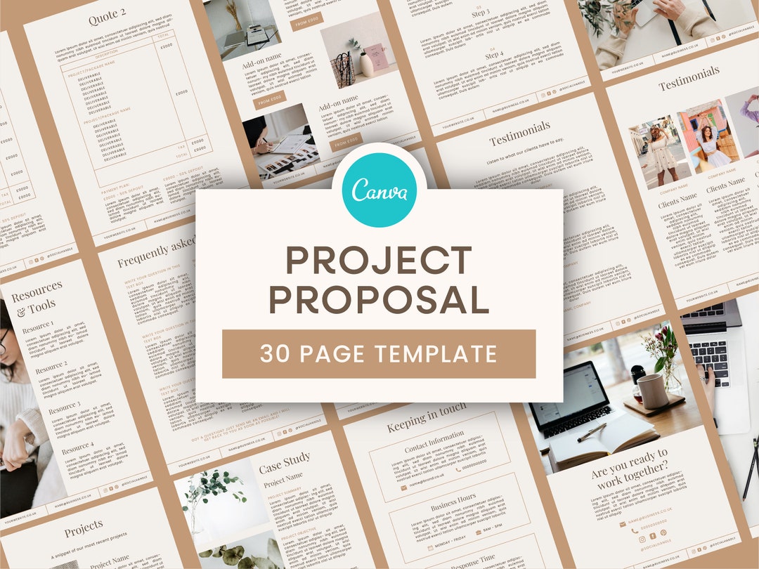 Project Proposal Template | Client Onboarding, Client Welcome Packet Template, Business Proposal ...