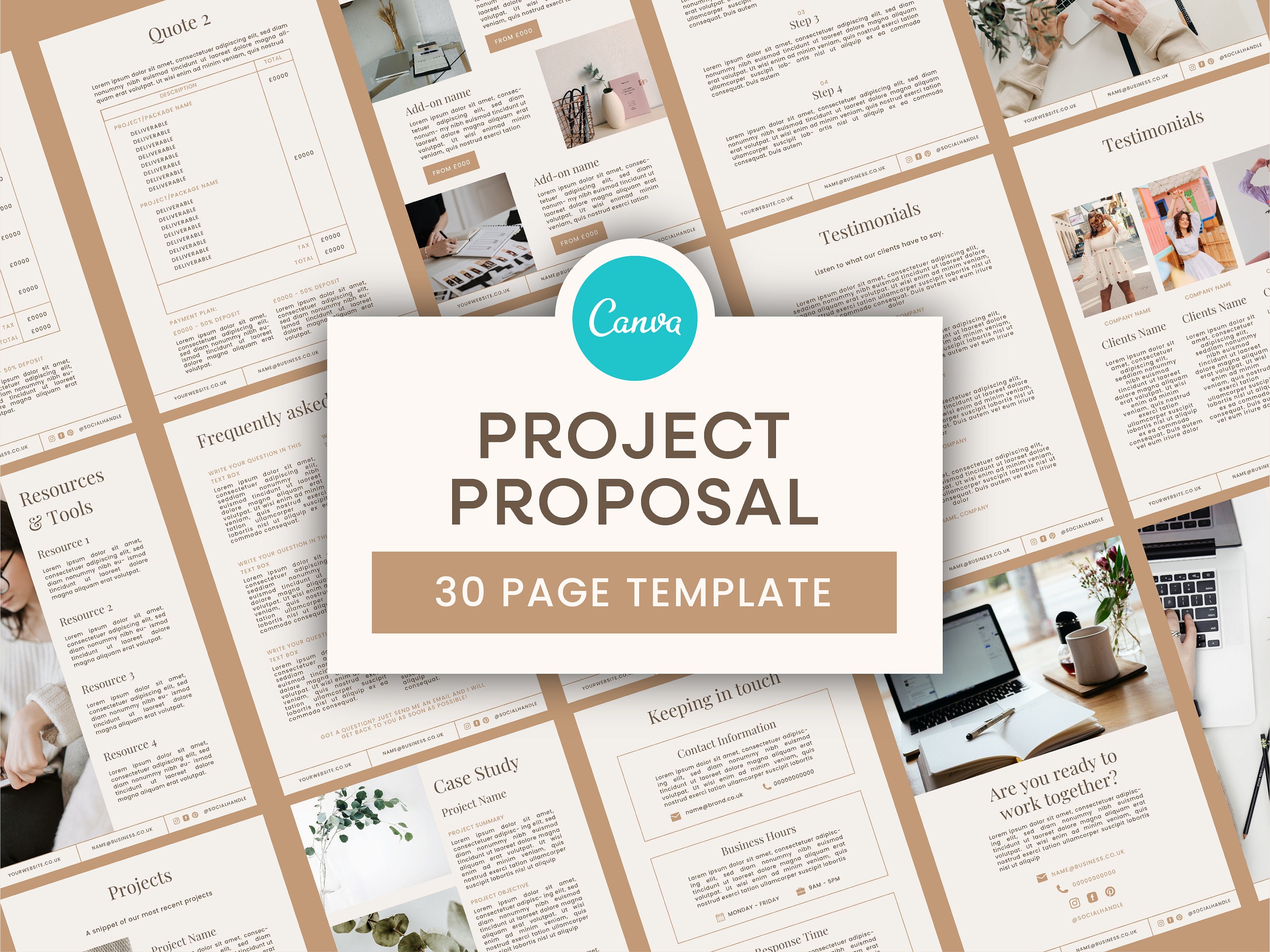 Project Proposal Template | Client Onboarding, Client Welcome Packet ...