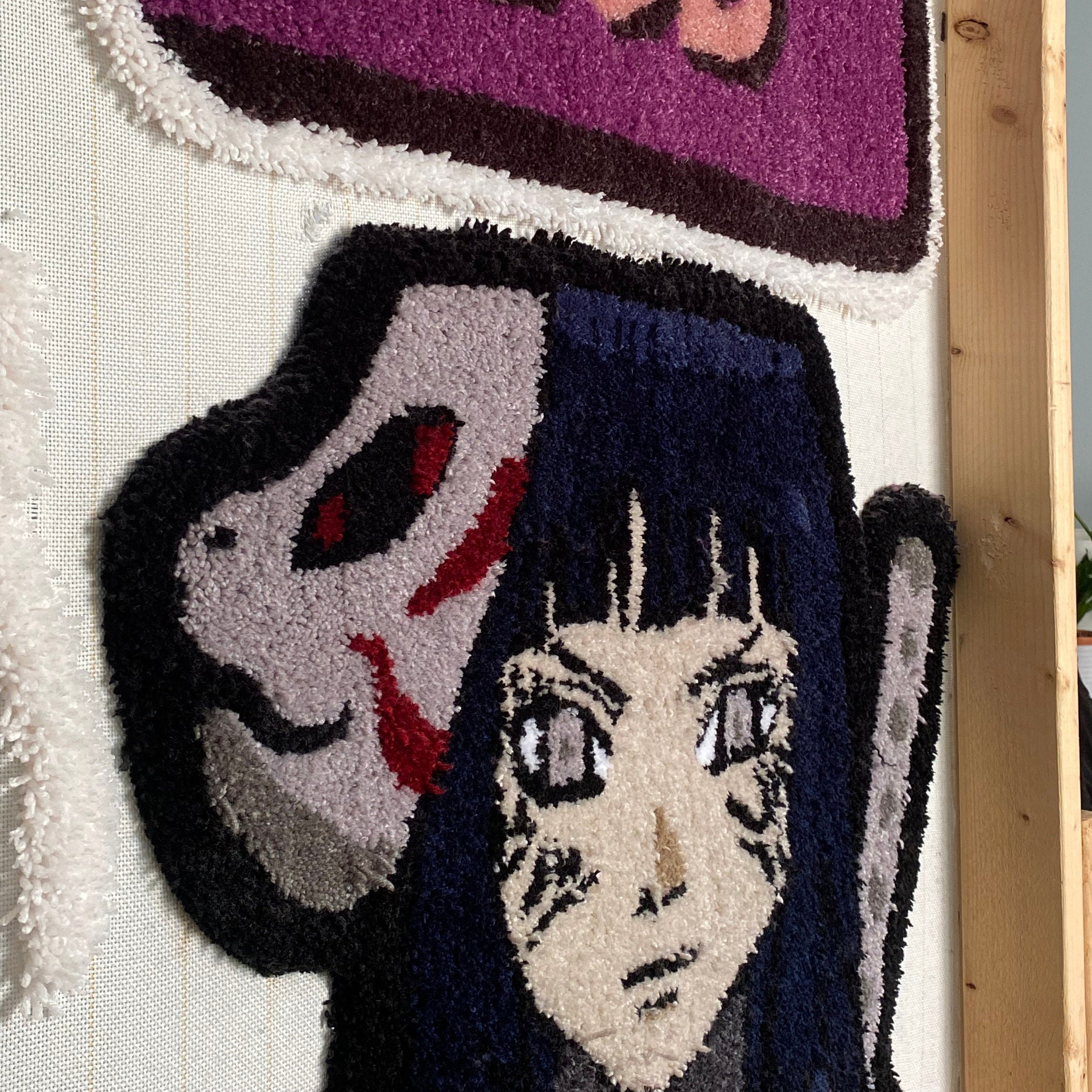 Tufted Rug Hinata From Naruto - Etsy