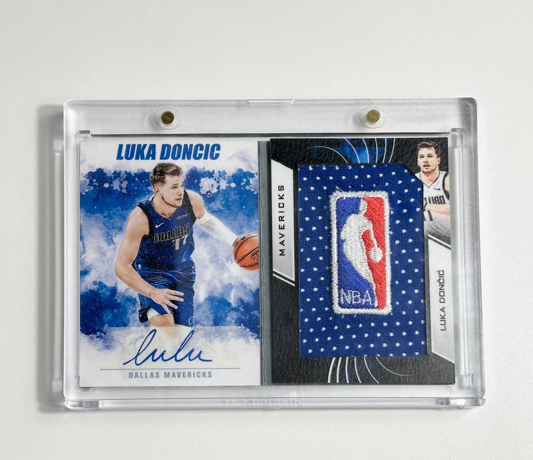 Custom Luka Doncic NBA Logo Man Facsimile Auto Booklet - Etsy