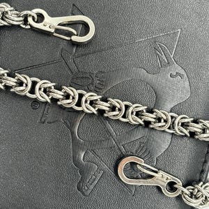Stainless Steel Wallet Chain - Etsy