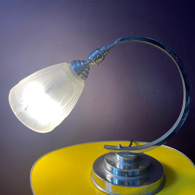 Lampe tulipe art déco - Etsy France