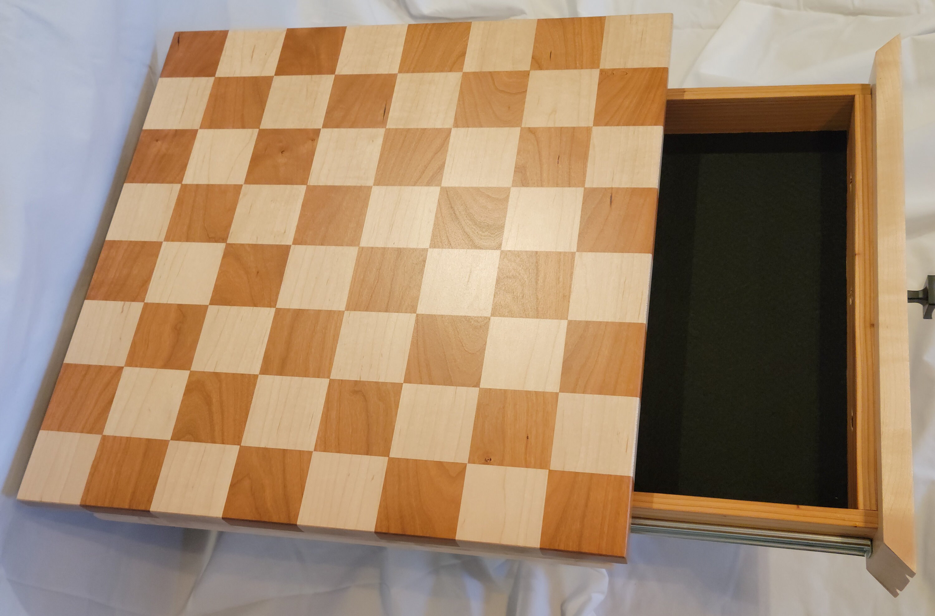 Chess Board With Storage Drawer Checker Board With Storage Drawer ...