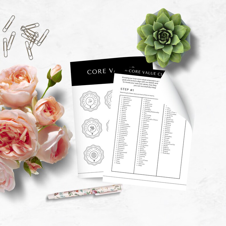 Core Value Clarity: 6 Step Process to Help You Discover Your Core ...