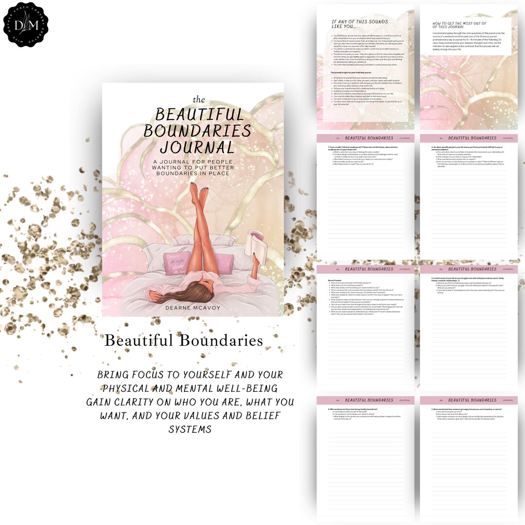 Beautiful Boundaries: Workbook/journal to Help You Set Healthy Positive ...