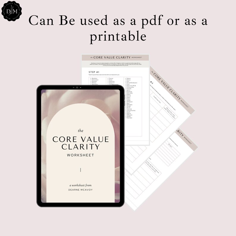 Core Value Clarity: 6 Step Process to Help You Discover Your Core ...