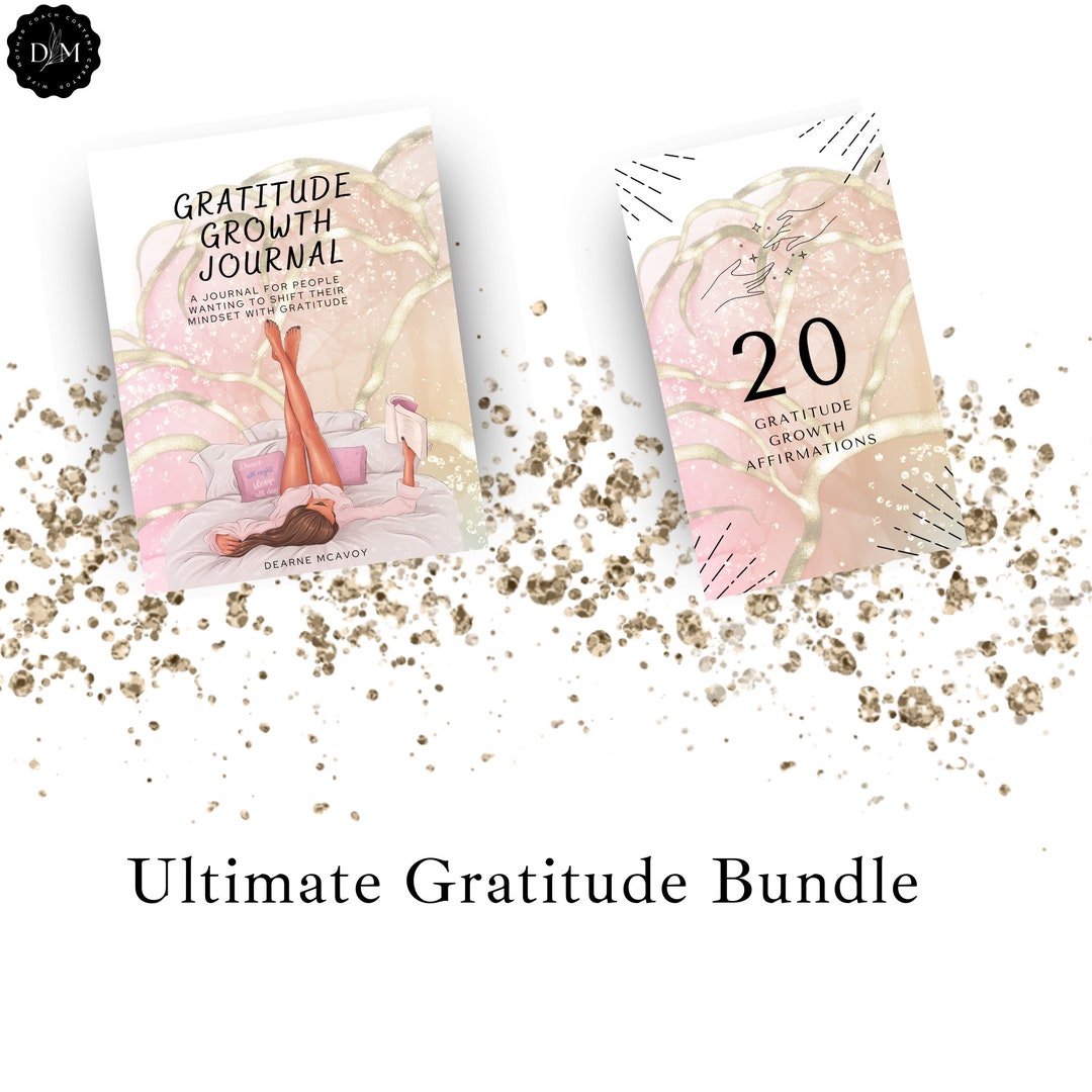 The Ultimate Gratitude Growth Bundle: Gratitude Journal With Gratitude ...