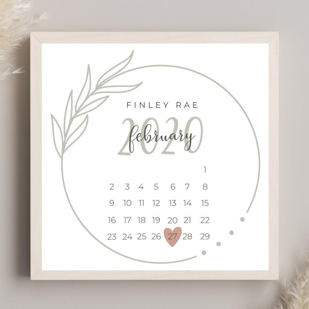 Date to Remember, Birthdate Print, Anniversary Date Print, First Date ...