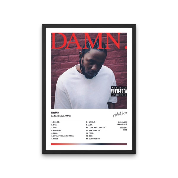 Kendrick Lamar - Etsy