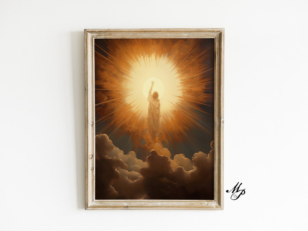 Helios Sun God Print - Greek Mythology Art, Dark Academia Print ...