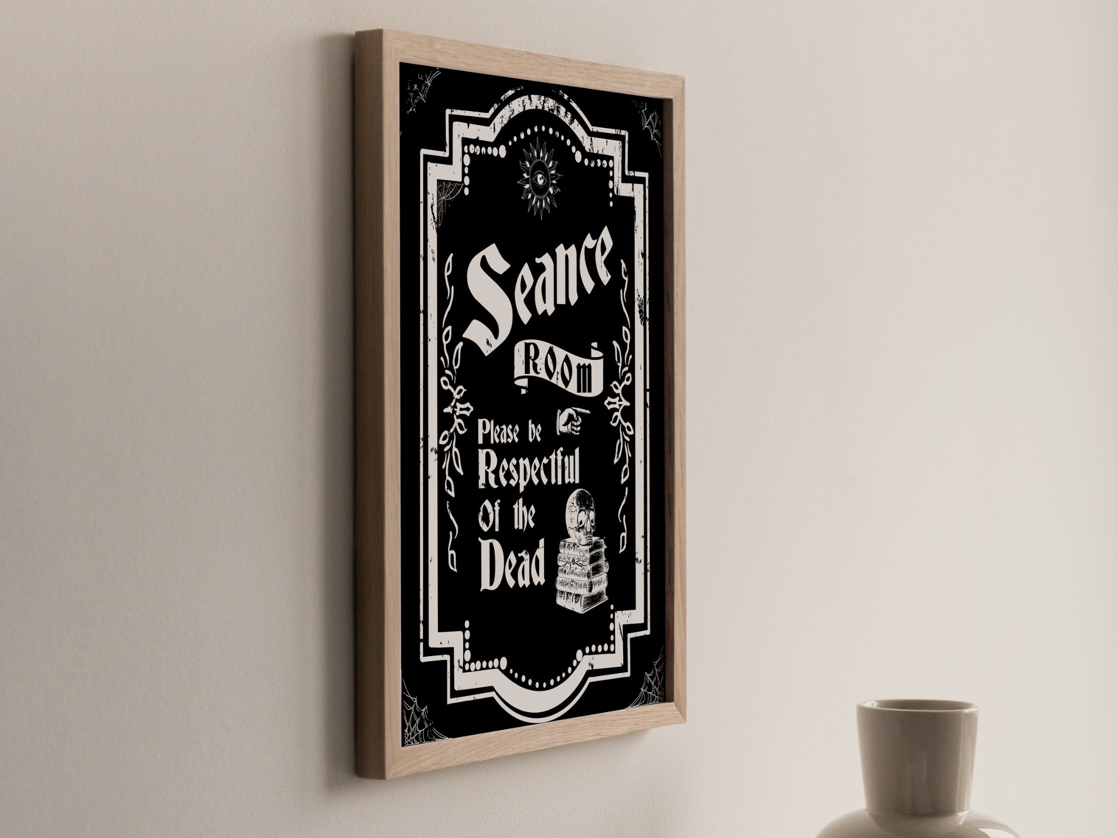 Seance Room Sign Séance Antique Sign Creepy Vintage Seance - Etsy