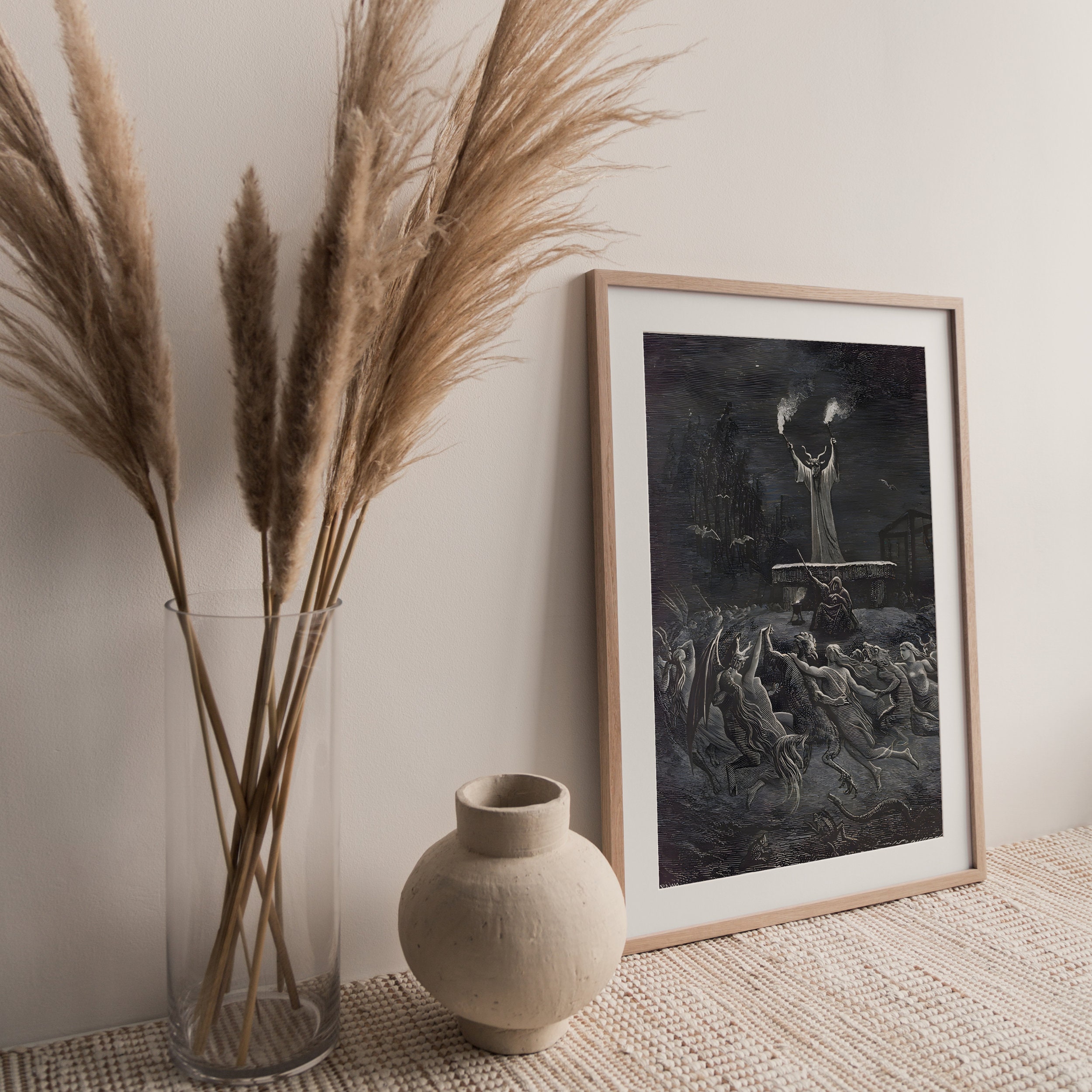 Sabbath Print Gustave Dore Occult Print Occult Poster Occult ...