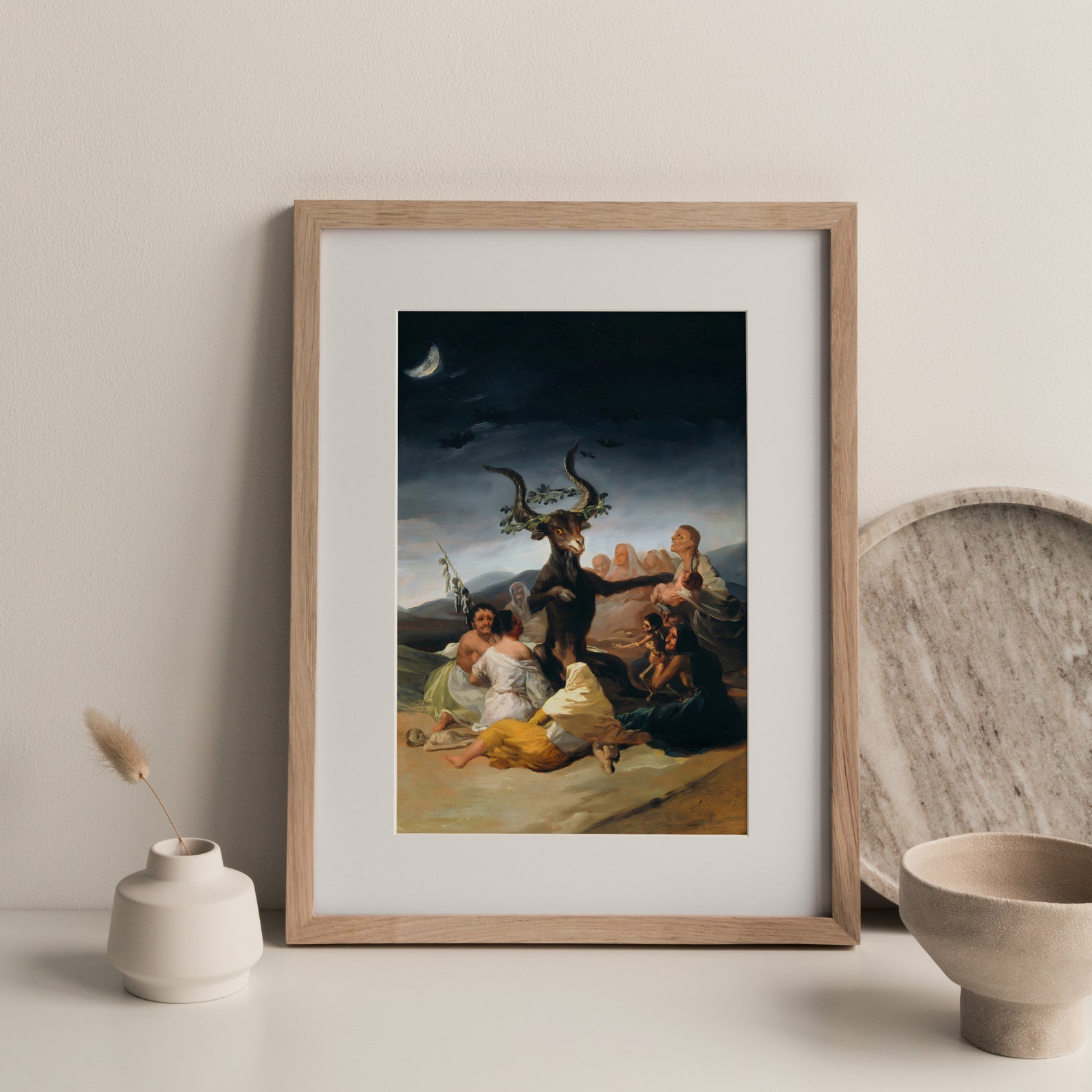 The Sabbath of Witches Francisco De Goya Print Witch Decor - Etsy Canada