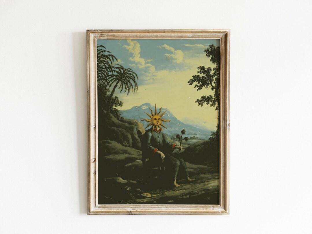 Alchemy Print, Vintage Art Print, Antique Alchemy Painting, Occult ...