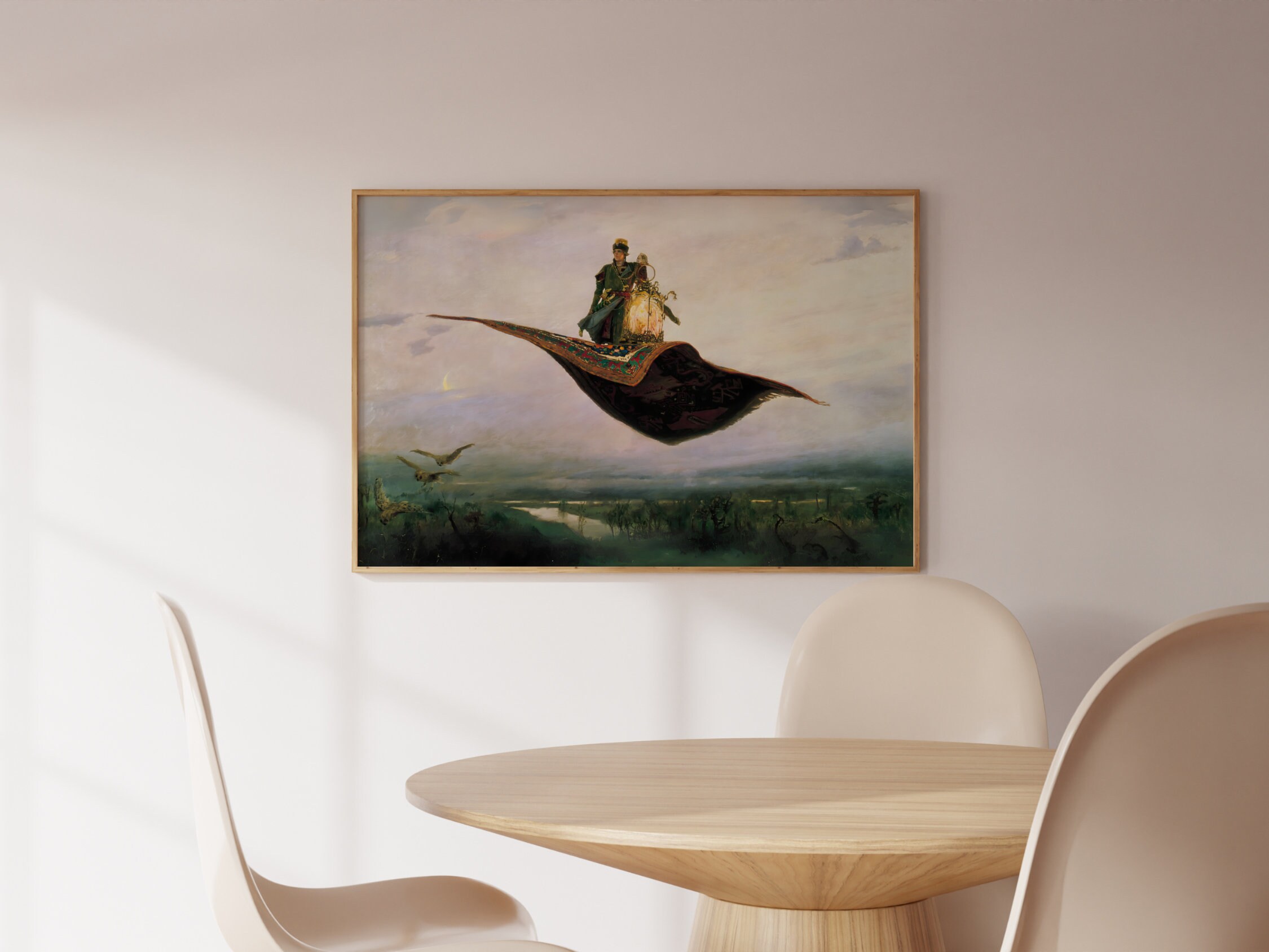 Magic Carpet Mythology Vintage, Occult Poster, Gothic Home Decor ...