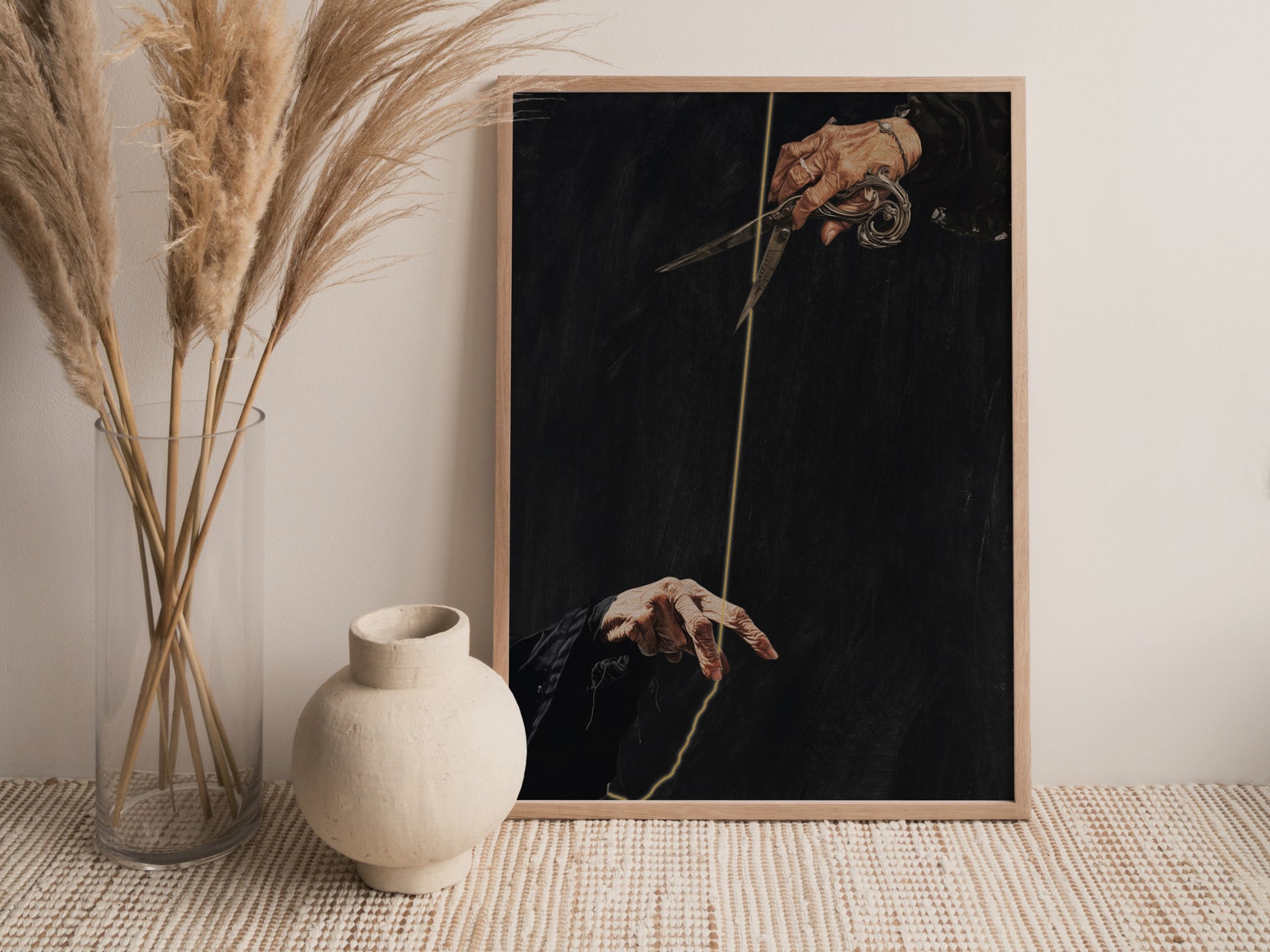 Thread of Life Ancient Greek Mythology Art Print, Ancient Greek Art ...