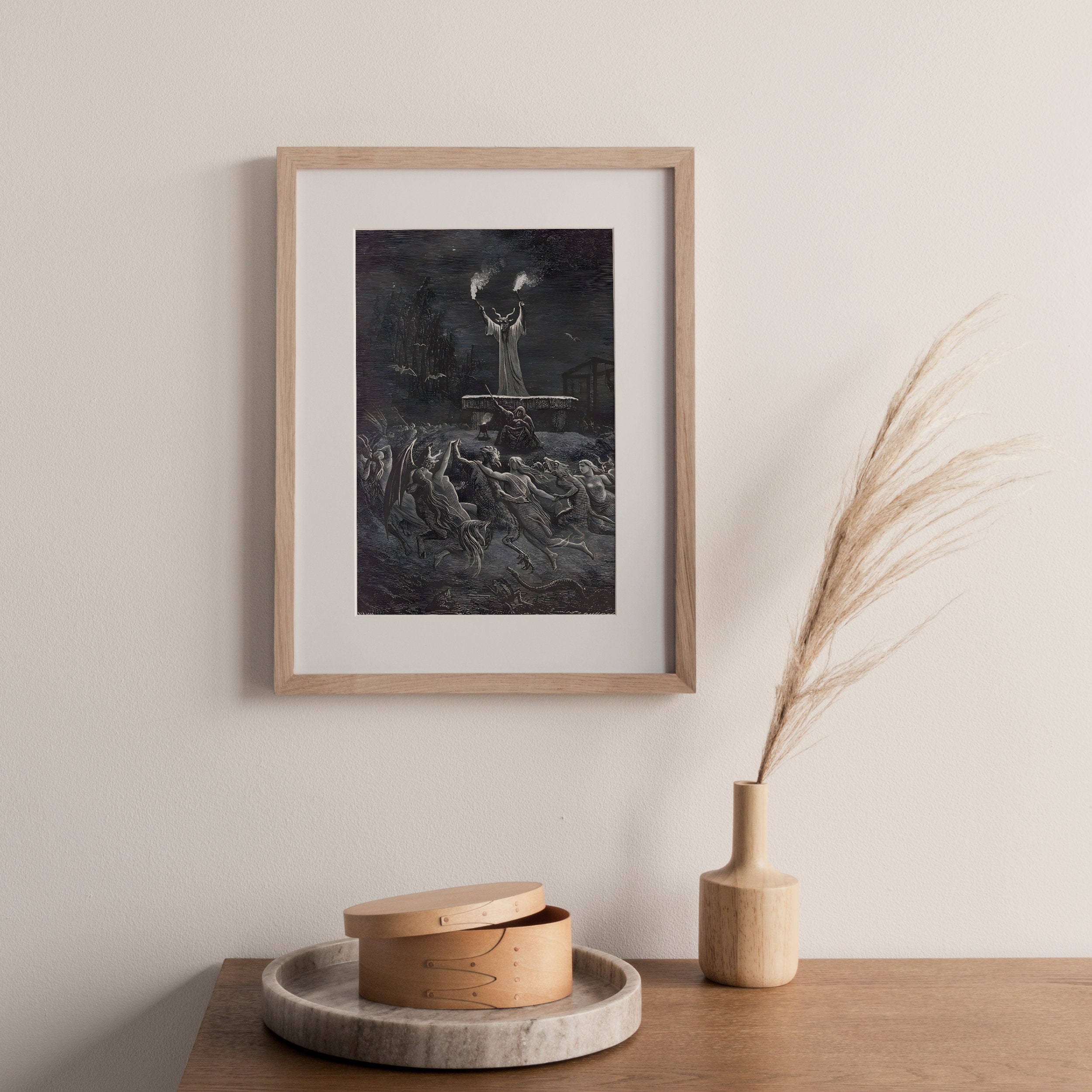 Sabbath Print Gustave Dore Occult Print Occult Poster Occult ...