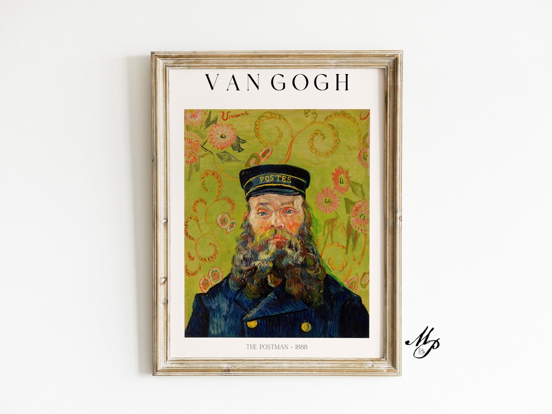 Van Gogh 'the Postman' Print: Joseph Roulin Portrait (digital Download ...