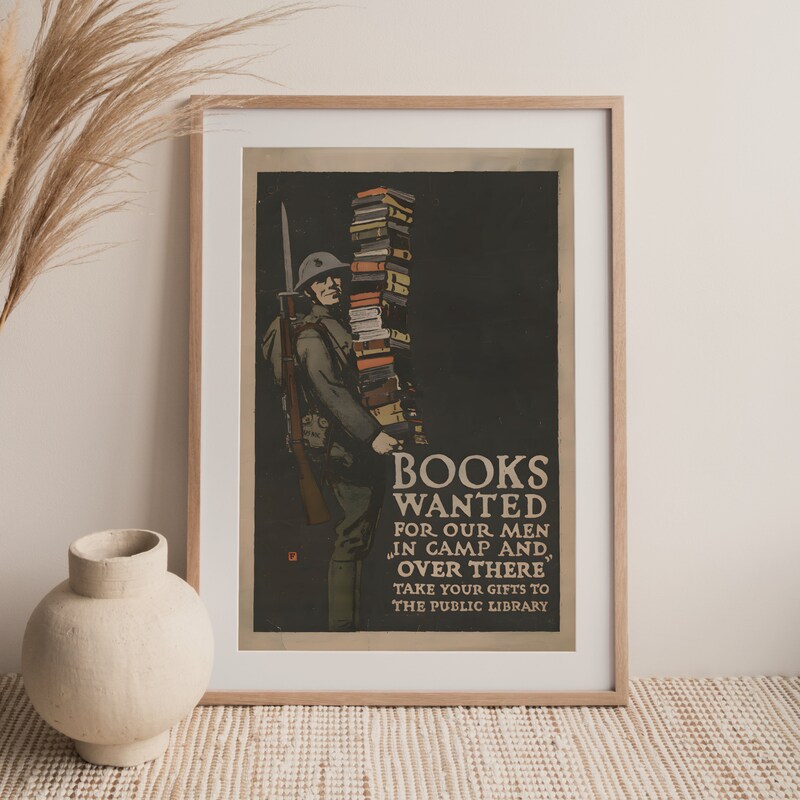 Book Poster - Etsy