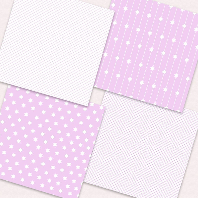 Stars Seamless Pattern, Digital Paper, Star Background, Scrapbook Paper ...