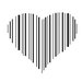 Barcode Heart SVG: Valentine's Day Cut File (digital Download) - Etsy